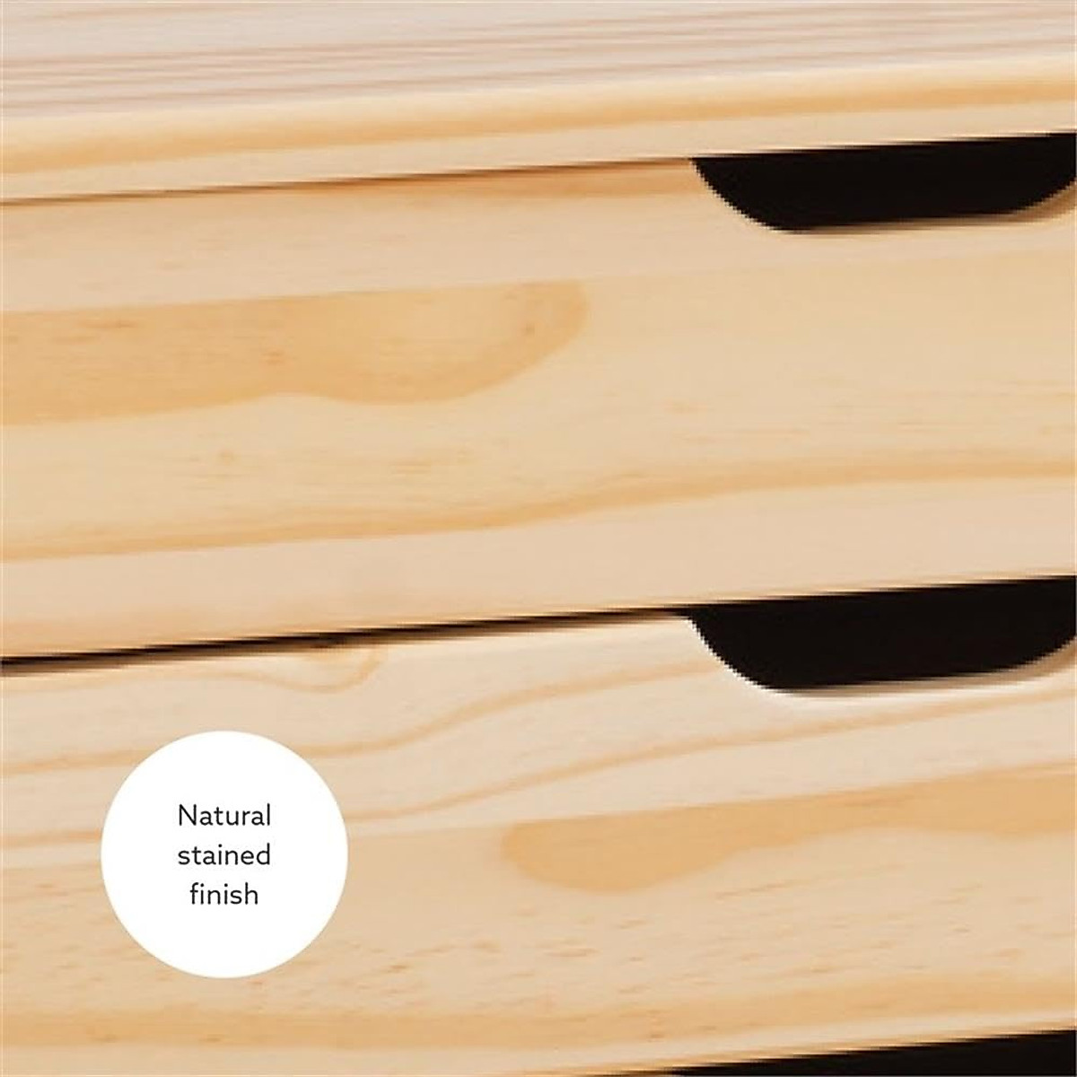 Linon Callie Multipurpose Six Drawer Dresser Wide Wood Rolling File Cabinet Storage Cart in Natural