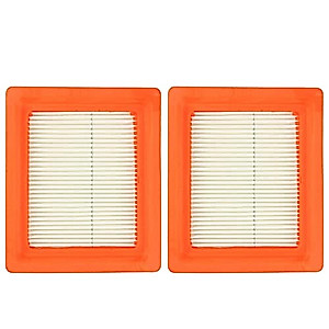 AWSZH 17211-Z8B-901 17211-zl8-023 Air Filter fit for Honda gc135 gcv135 gc160 gcv160 gc190 gcv190 gx100 and gxv57 Engines Lawn Mower Air Cleaner 491588 399959 F220 tillers, Bomag BT60(Pack of 2)