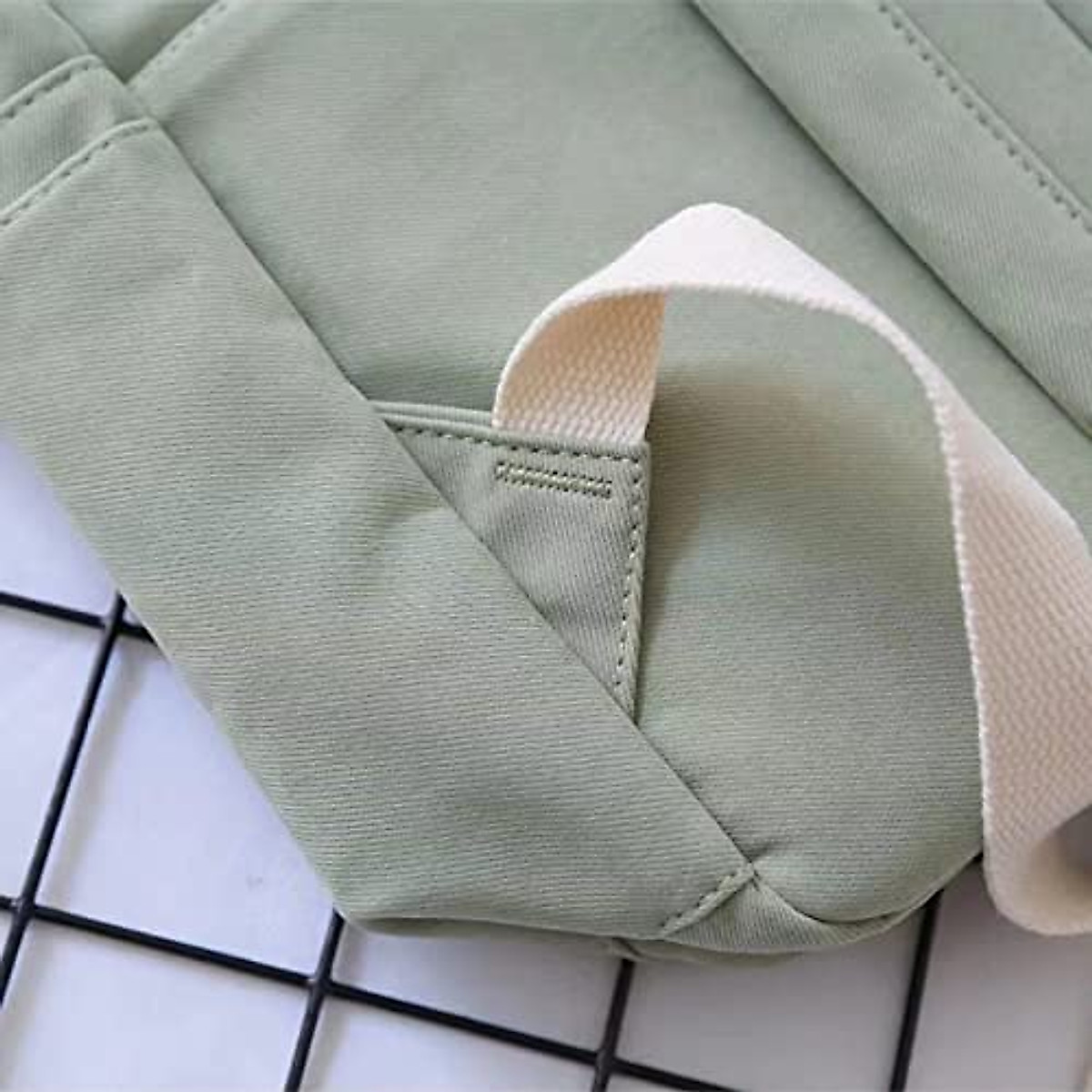 Girl Cute Backpack Large Capacity Aesthetic for Teen Vintage Laptop Bookbag Back to School Kawaii Bag (Green)