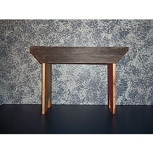 Rustic 2 Foot Barnwood Bench. This Country Bench Seats Varies in Width From 8 - 10" and Stands 16" Off Ground. Made From Antique Barnwood in Excess of 100 Years Old. This Rustic Primitive Bench Is a Great Addition to Your Country Home and Garden Landscape