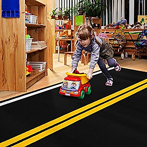 House, Home and More Street Rug - Skid-Resistant Indoor Area Rug - 5 Feet X 8 Feet