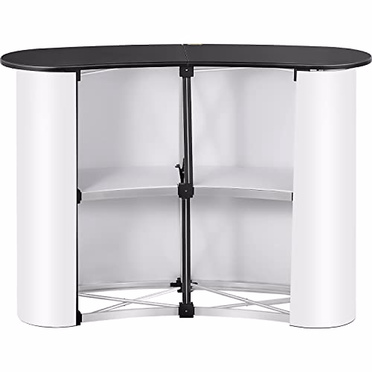 Geindus Portable Tradeshow Podium Table Display Exhibition Counter Stand Booth Fair with Wall Bags 51" X 15.7" X 38.5"