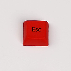 XDA Profile Dye-Sublimation PBT Keycap WASD R4/ESC Arrow Key Cap Switch for Cherry RGB MX Mechanical Gaming Keyboards Replacement (Esc)