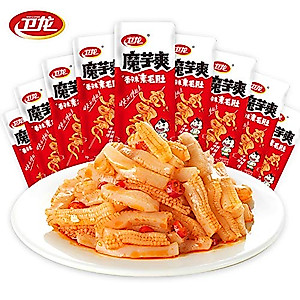 Wei Long Konjac snacks, 20 Sachets / 360g (Spicy)