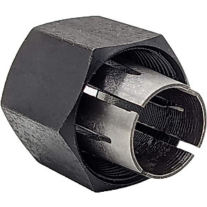 19693 1/2 inch Router Collet Compatible with for Bosch 2610906284 Hitachi 325-199, 323-421 326286-03
