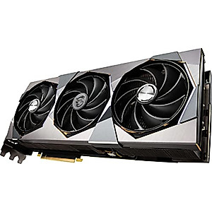 MSI Gaming GeForce RTX 4070 Ti 12GB GDRR6X 192-Bit HDMI/DP Nvlink Tri-Frozr 3 Ada Lovelace Architecture Graphics Card (RTX 4070 Ti SUPRIM X 12G)