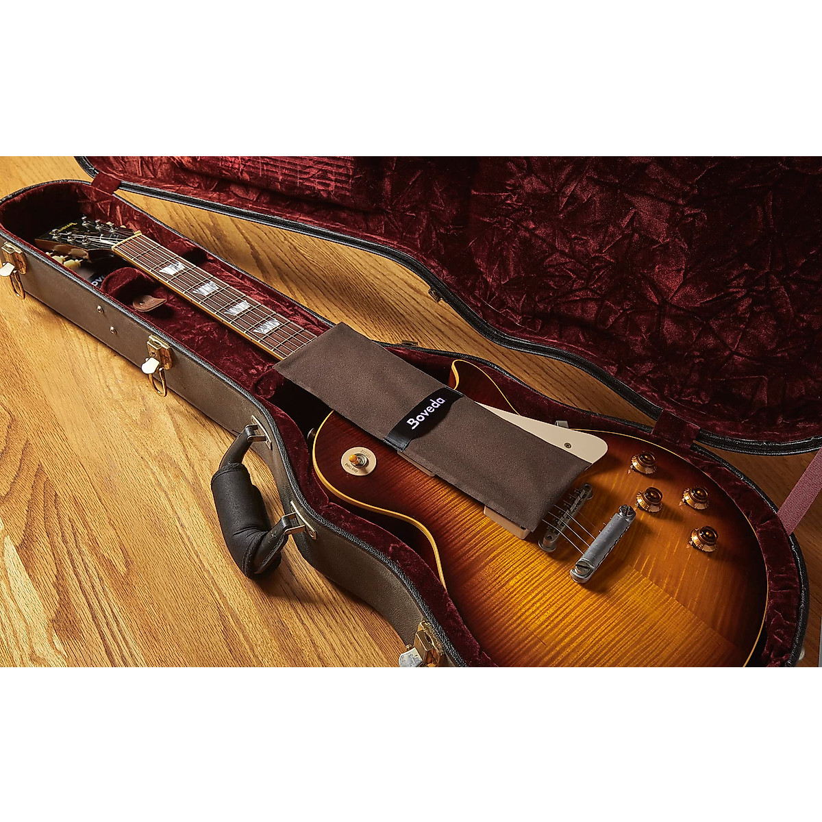 Boveda for Music | Double-Sleeve Fabric Holder for 49% RH Boveda 2-Way Humidity Control | For Use with 2 Boveda Size 70 to Protect Large Instruments from Cracking/Warping