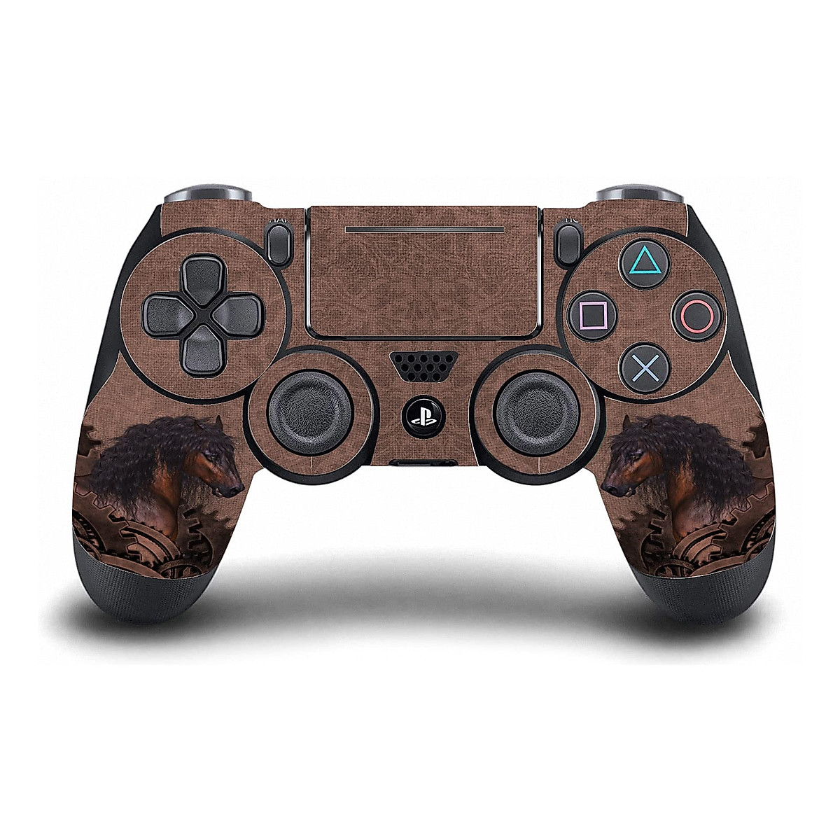 Head Case Designs Officially Licensed Simone Gatterwe Mechanical Gear Steampunk Horse Vinyl Sticker Gaming Skin Decal Compatible with Sony Playstation 4 PS4 Console and DualShock 4 Controller Bundle