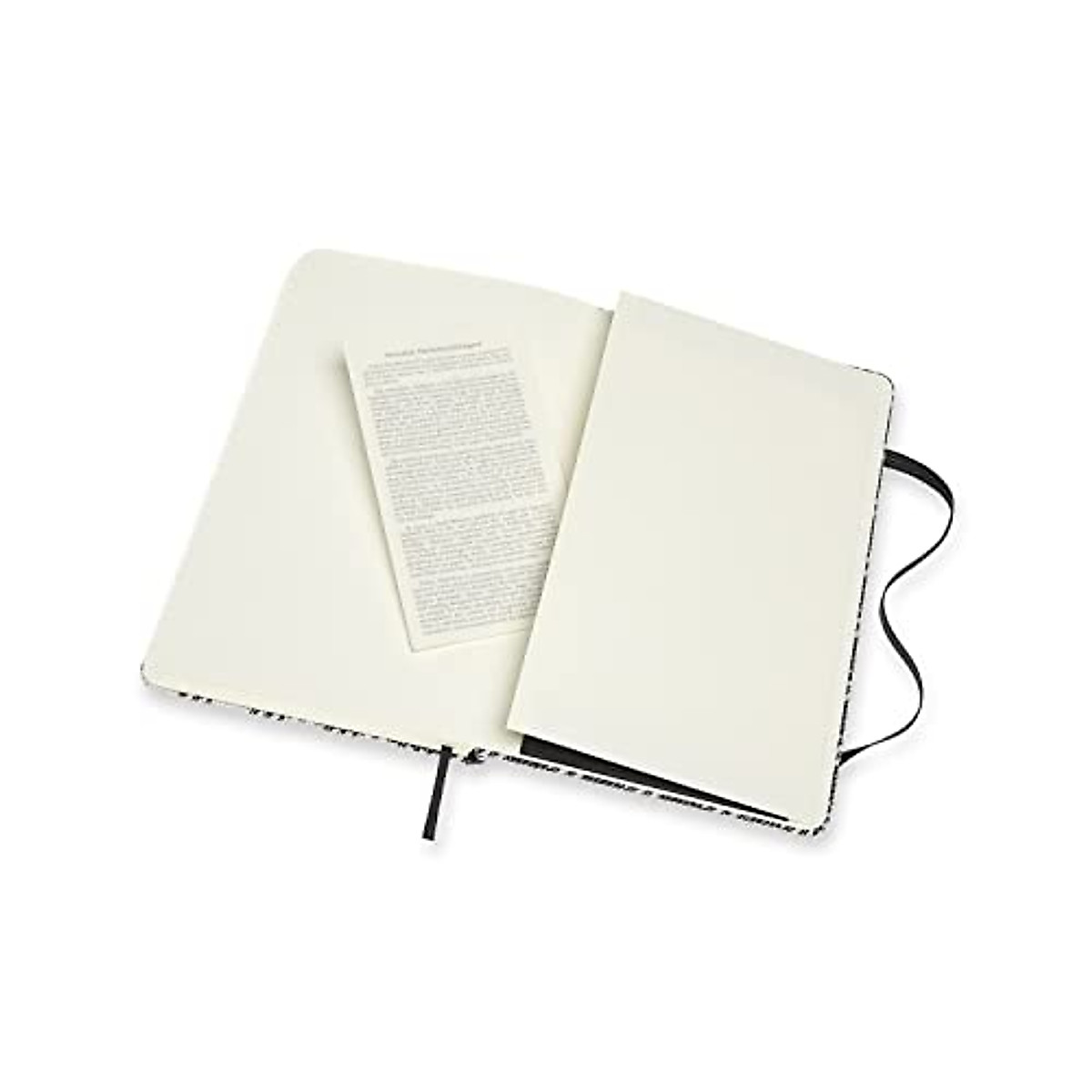 Moleskine Limited Collection Blend Textile Notebook, Hard Cover, Large (5" x 8.25") Ruled, Check, 240 Pages
