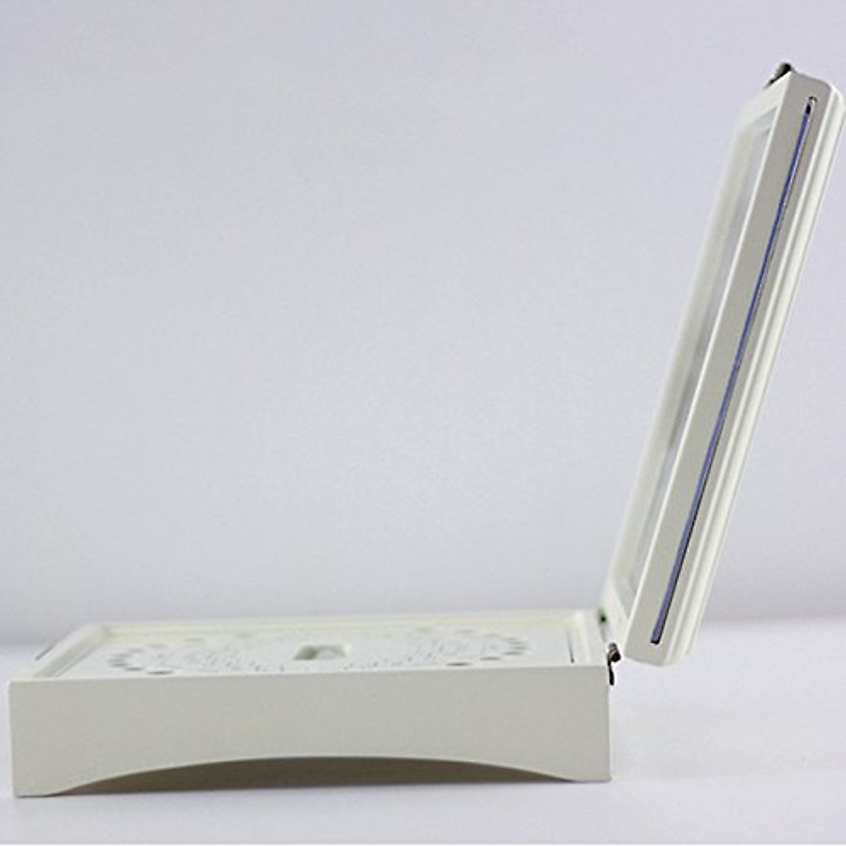 OLizee® Creative Baby Tooth Keepsake Wooden Box with Curl Bottle