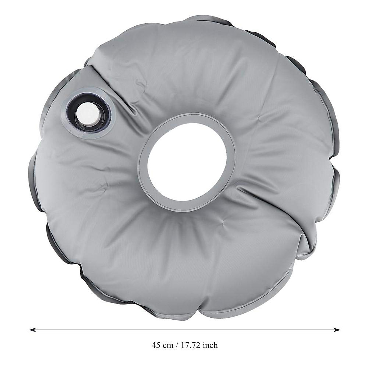 Mumusuki Umbrella Flag Base Weight Bag Filled with Water or Sand Beach Sea Portable Foldable Round Outdoor