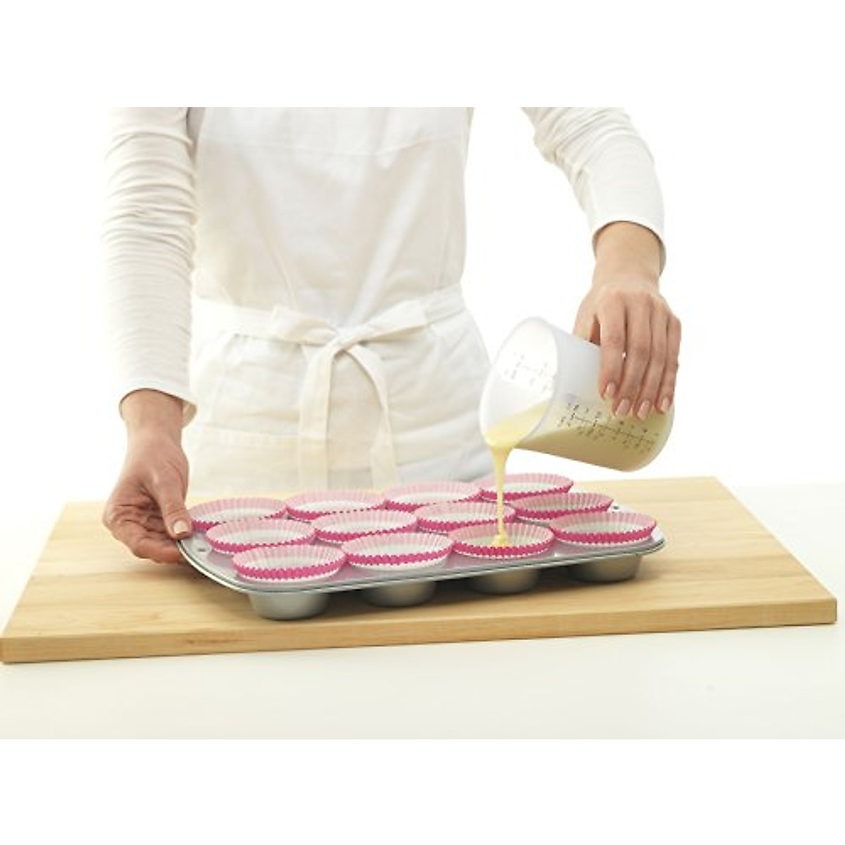 iSi Basics Measuring Set of 3 Silicone Flexible Measuring Cup, Translucent