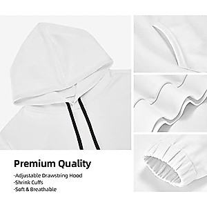 Wikoss Space Astronaut Spaceship Boys Pullover Hoodies Fashion Hooded Sweatshirts For Youth Teens Kids