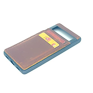 Personalized JJNUSA Compatible with Google Pixel 8 pro 7a 6a / Pixel 7 pro/pixel 7 Leather Wallet Back Cover Case wich slot