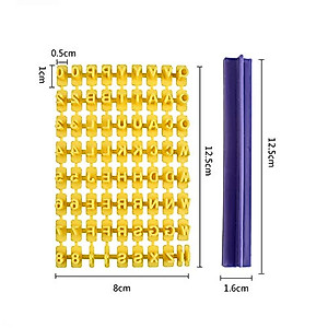 KALAIEN Alphabet Number Cookie Biscuit Letter Stamp for Cookie Decorations Embosser Cutter Fondant DIY Tool-Small