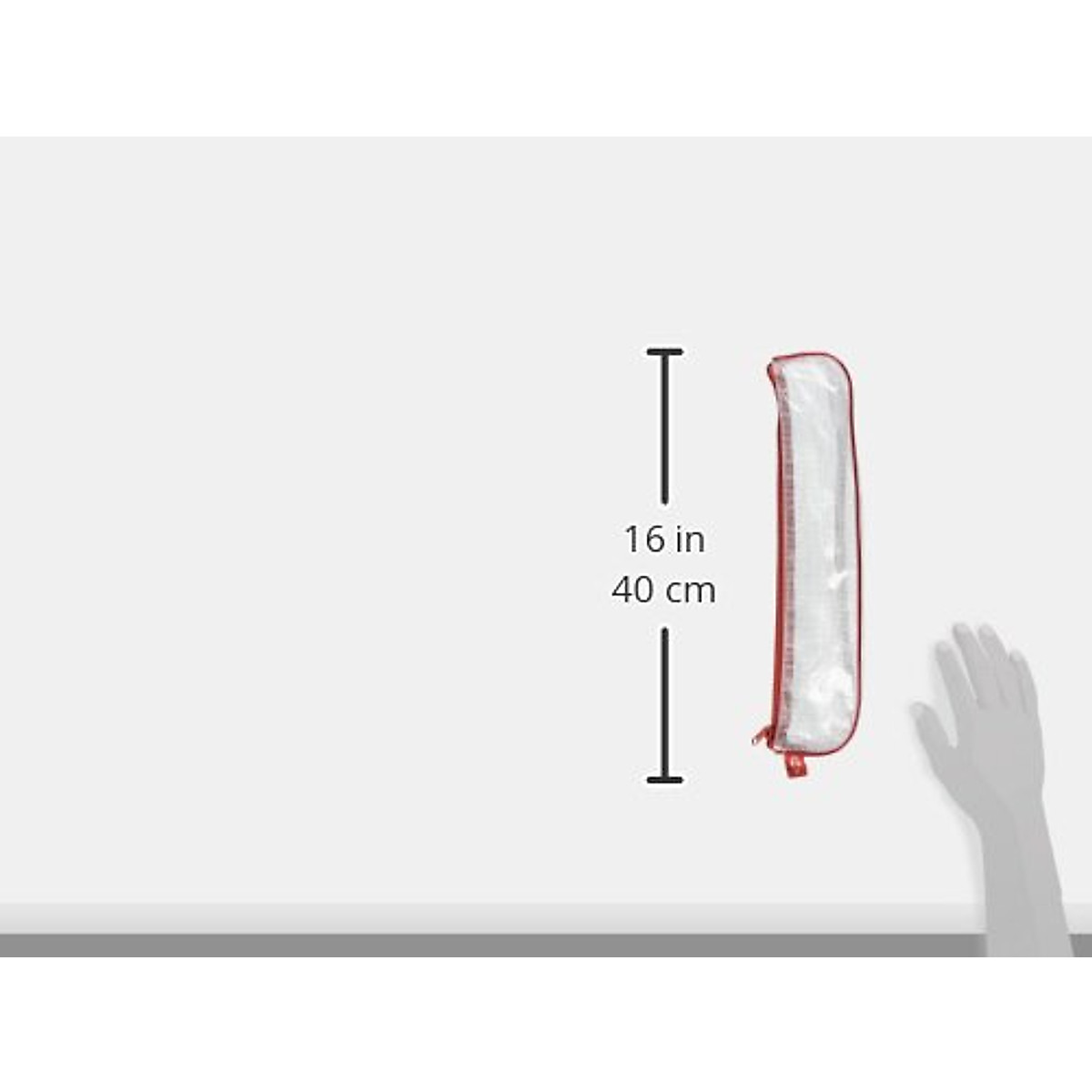 ALVIN NBC14 Mesh Tool, Pencil, and Ruler Case, Multi-Use Organization Bag for Item Storage and Arranging, Great for Needlework Projects, Art Supplies, and Travel - 2 x 14 Inches