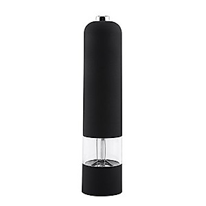 Grinder, Mini Electrical Automatic Portable Spice Crusher, Stainless Steel Pepper Grinder Mill for Kitchen