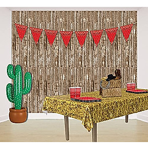 Bandana Pennant Banner Party Accessory (1 count) (1/Pkg)