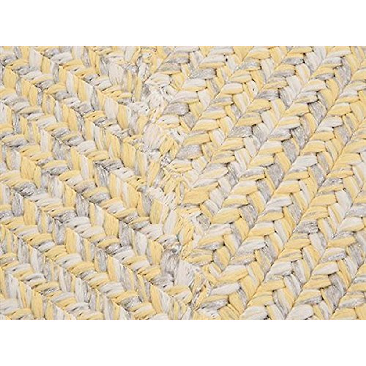 Catalina Polypropylene Braided Rug, 7-Feet by 9-Feet, Sun-Soaked