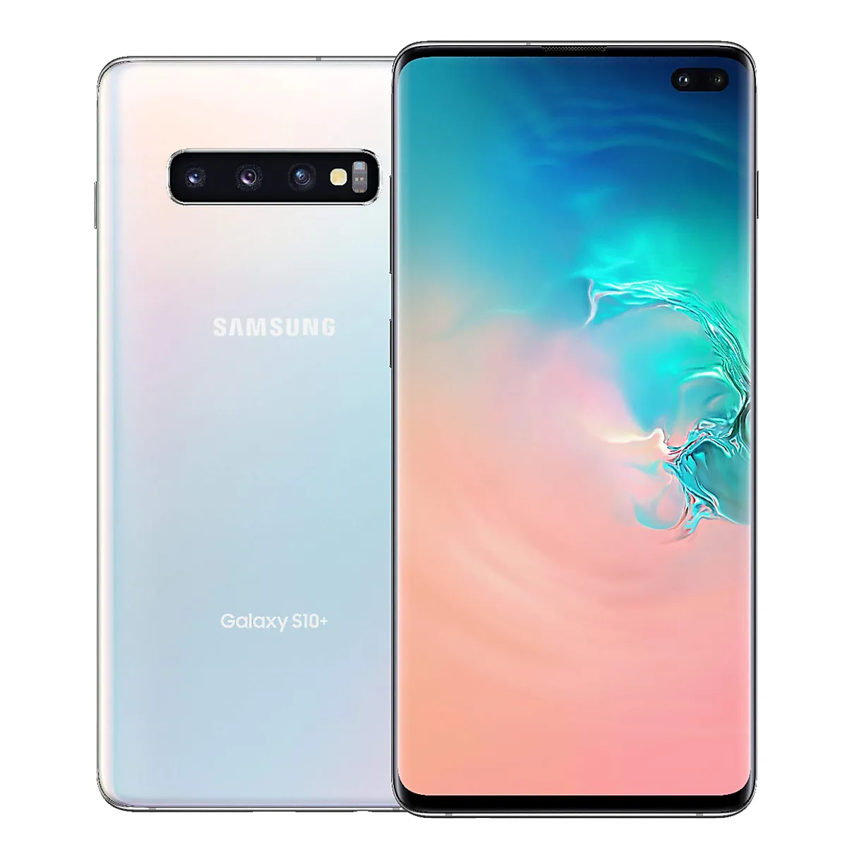 Samsung Galaxy Cellphone - S10+ Plus AT&T Factory Unlock (White, 128GB)