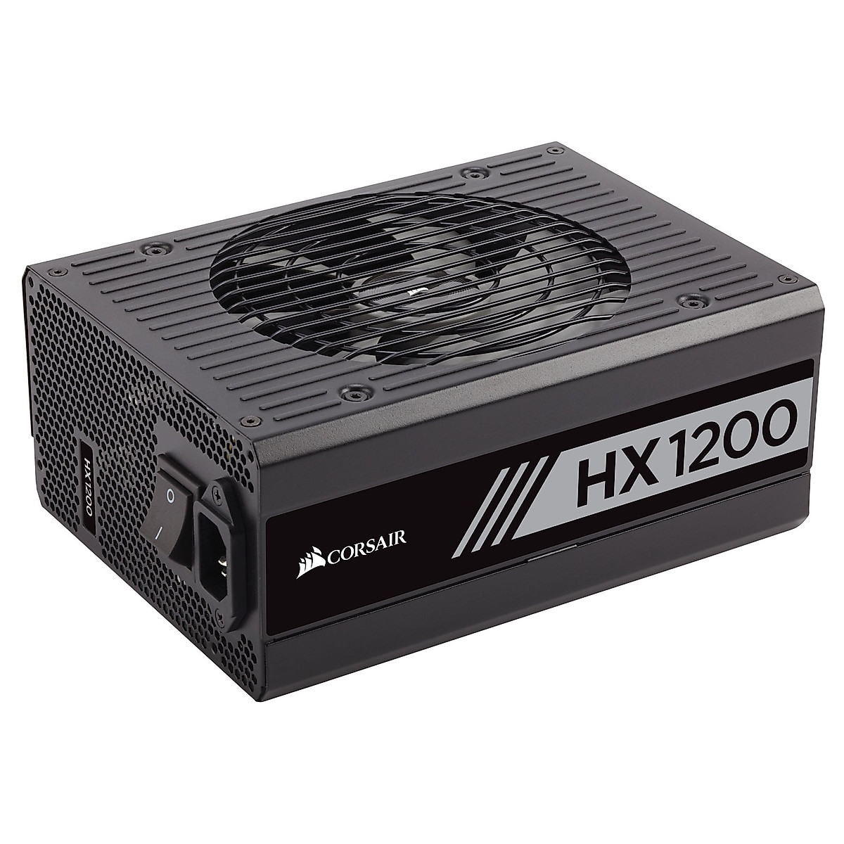 Corsair CP-9020140-UK HX1200 1200 W 80+ Platinum Fully Modular Power Supply Unit - Black