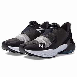 New Balance Men's FuelCell Rebel TR V1 Running Shoe, Black/White, 8.5 Wide
