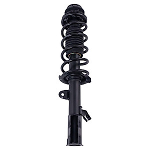 TRQ Front Suspension Kit Complete Strut & Coil Spring Assembly Sway Bar Stabilizer Link Compatible with 2012-2019 Nissan Versa 2014-2019 Versa Note