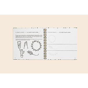 Hand Lettering 101: A Step-by-Step Calligraphy Workbook for Beginners (Gold Spiral-Bound Workbook with Gold Corner Protectors) (Modern Calligraphy)