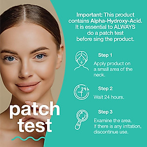 TOUCH Glycolic Acid Lotion for Keratosis Pilaris - KP Lotion Moisturizer - Glycolic Acid Body Lotion for AHA BHA Rough & Bumpy Skin- Keratosis Pilaris Exfoliating Lotion Gets Rid Of Redness - 8 Fl Oz