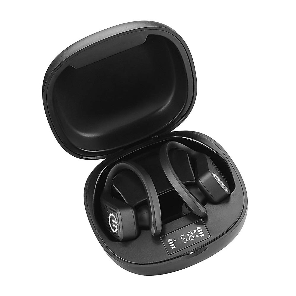 Edelin TWS Headphones - Bluetooth Earbuds with Mic Stereo - Waterproof IPx7 True Wireless Headset for Sport Running Gym - Earphones Compatible iPhone 11 X Samsung Galaxy S20 Android iOS