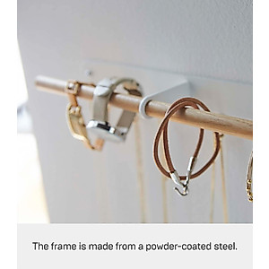 YAMAZAKI home 2513 Wall Accessory Rack, One Size, White