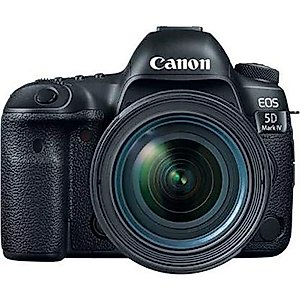 Canon EOS 5D Mark IV Full Frame Digital SLR Camera with EF 24-70mm f/4L is USM Lens Kit