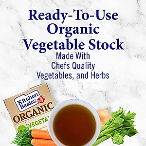 Kitchen Basics Organic Vegetable Stock, 32 fl oz