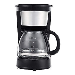 Nozaya 12-Cup Countertop Coffee Maker - for 8-10 People, Easy to Clean, Black
