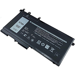 FLIW 3DDDG Replacement Battery Compatible with Dell Latitude E5280 E5480 E5580 5280 5288 5290 5480 5488 5490 5491 5495 5580 5590 Precision 3520 3530 Series 049XH 45N3J 3VC9Y RRJDX [11.4V 42Wh]