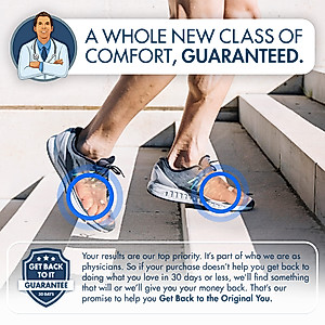 Dr. Frederick's Original Metatarsal Pads Plus - 4pcs - Forefoot Pain Relief - Ball of Foot Pads - Foot Pain Relief Cushion - for Women & Men