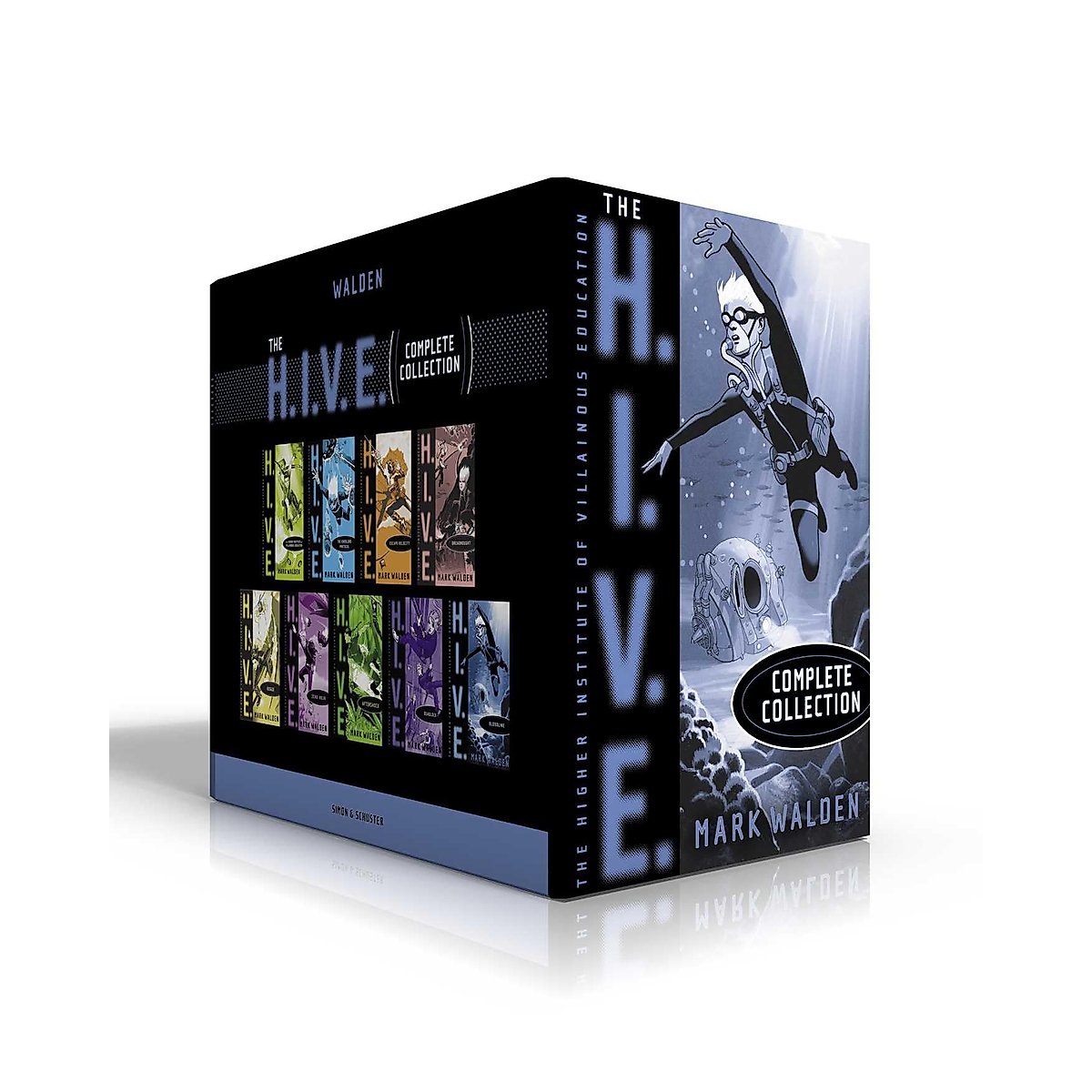 The H.I.V.E. Complete Collection (Boxed Set): H.I.V.E.; Overlord Protocol; Escape Velocity; Dreadnought; Rogue; Zero Hour; Aftershock; Deadlock; Bloodline