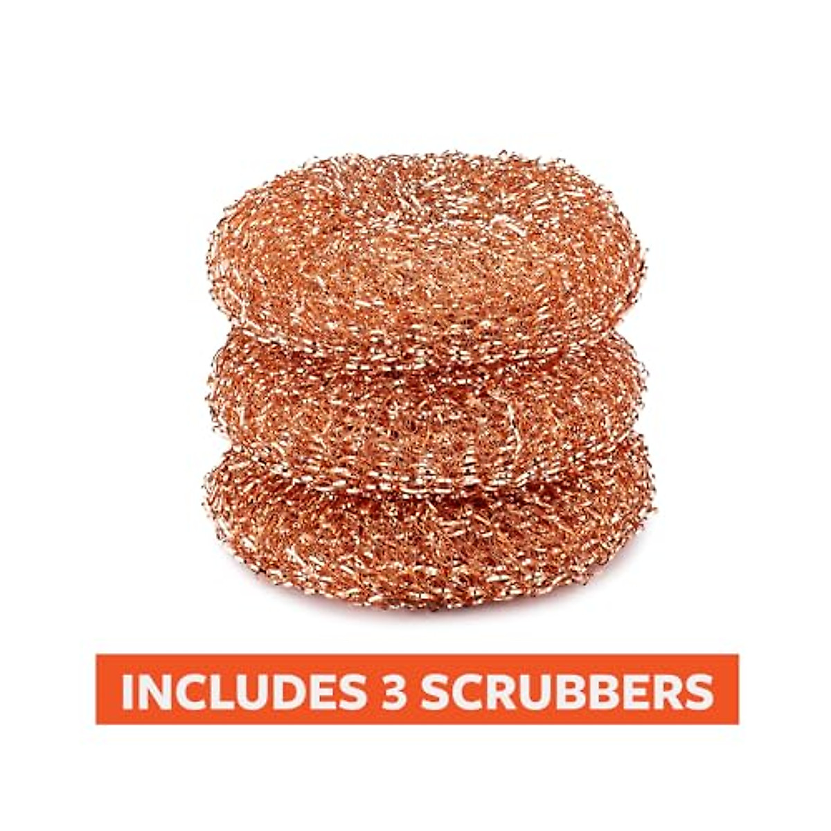 Full Circle Lucky Scrubber - Copper Scrubbers - Set of 3