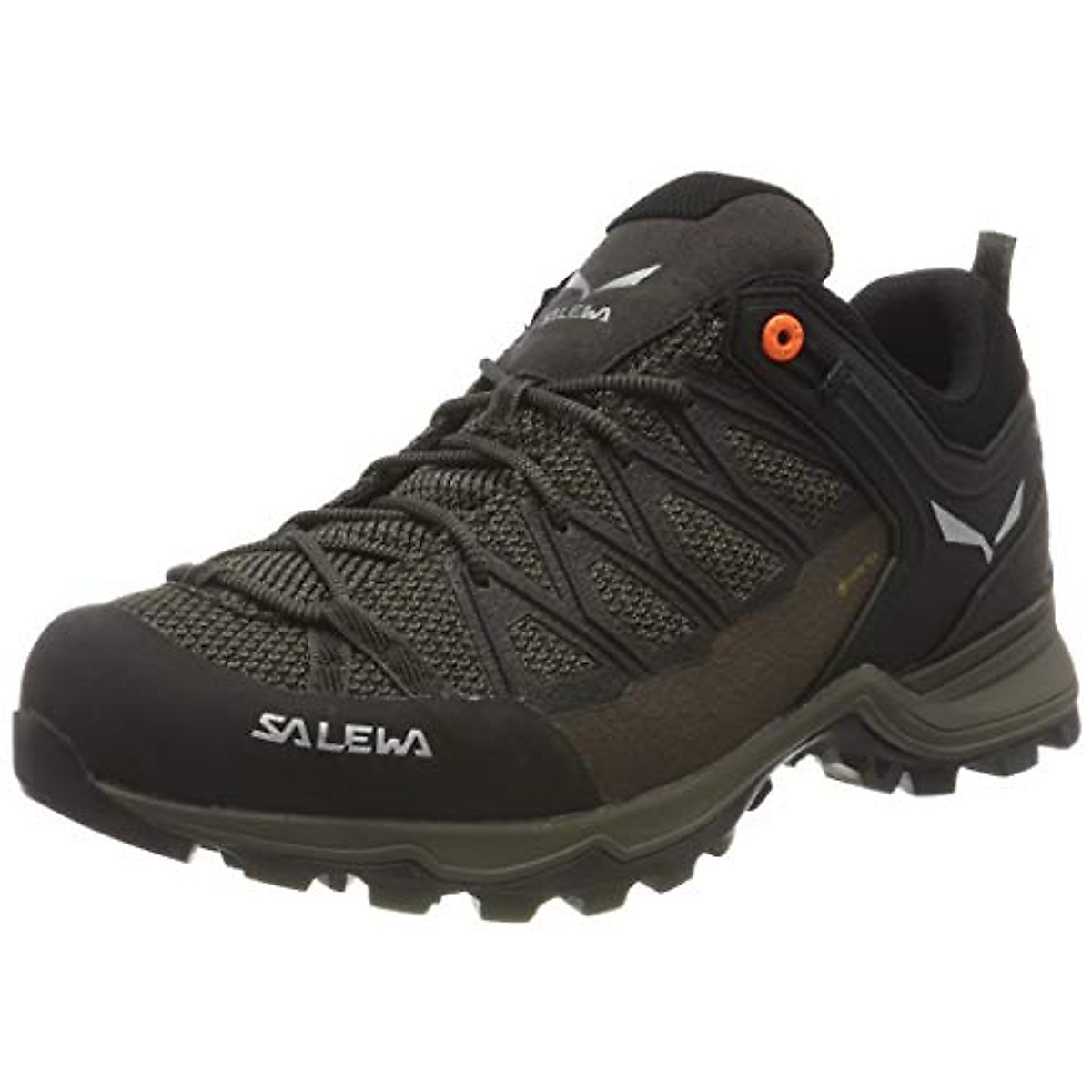 Salewa MTN Trainer Lite GTX Hiking Shoes - Men's Wallnut/Fluo Orange 9.5
