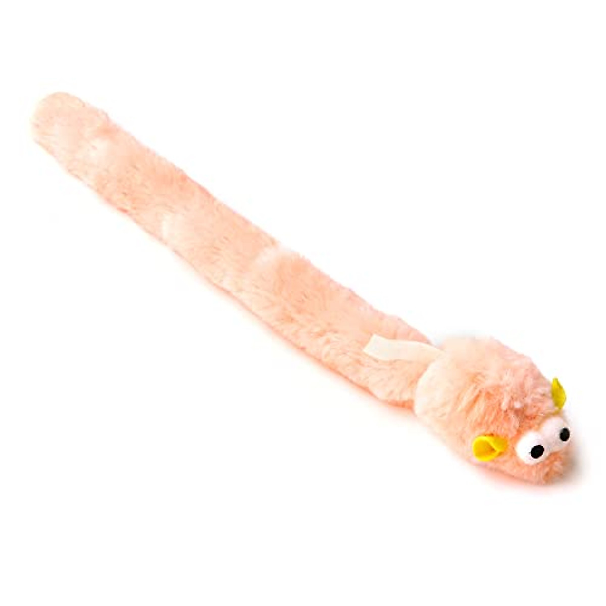 CHIWAVA 4 Packs 15 Inch Long Soft Plush Cat Toys Mice with Bell Rustle Sound Small Mouse Activity Interactive Toy