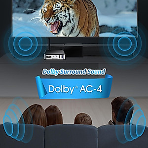 Geniatech APC395X3 Android 9.0 TV Box Mini PC,Quad-core Android Digital Signage Player, 4K HD WiFi Media Player for Industrial/Commercial