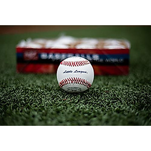 Rawlings | LITTLE LEAGUE Competition Grade Baseballs | RLLB1 | Youth/14U | Game/Practice Use | 12 Count