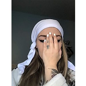 JarseHera Pre Tied Head Covers Sets Chemo Beanies for Women Slip On Lightweight Chemo Bandana Turban