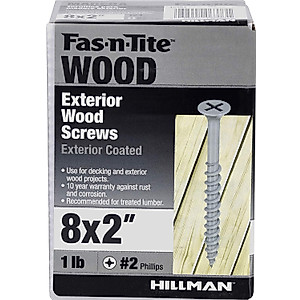 HILLMAN FASTENERS 48384 LB 2x8 Extension PH Wood Screw
