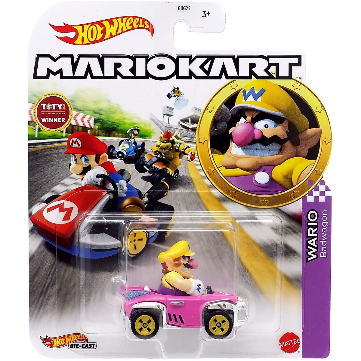 Hot Wheels Mario Kart Wario - Badwagon