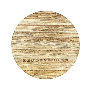 Red Leaf Home | Midnight Citrus Jar Candle with Wooden Lid | Medium | Aromatherapy | Vintage Insect Collection | 11oz