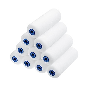 Bates- Foam Paint Roller Covers, 10 Pack, 4 Inch, Paint Roller 4 Inch, High Density Foam Roller Paint Covers, 4 Inch Paint Roller, Paint Rollers 4 Inch, Foam Paint Roller 4 Inch Foam Roller