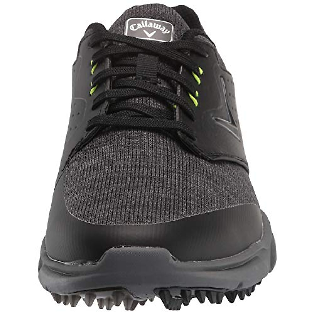 Callaway Men's Coronado v2 SL Golf Shoe, Black/Grey, 9.5