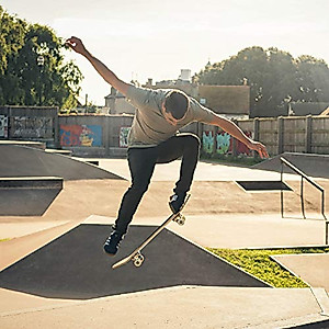 Osprey Skateboards for Beginners | 31 x 8 Inch Adult Skateboard with 7 Layer Canadian Maple Deck, Double Kick Concave Skateboard for Riding and Tricks, Multiple Designs