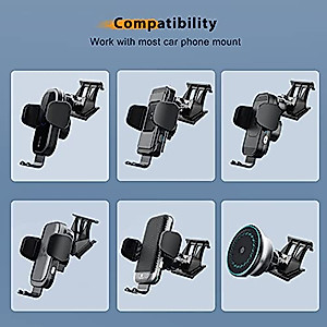 Design for Honda Civic 2022 2023 Air Vent Clip for Car Mount with Diameter 0.67 inch (17mm) Joint Ball Strong Vent Grip Stuck Lock Base for Most Car Phone Mount Holders 2022 2023 Civic Accessories